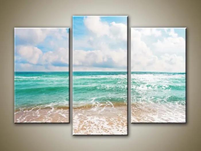 Xdecor Širé moře (75 x 50 cm) - Třídílný obraz