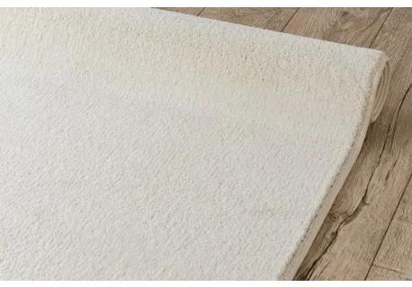 koberec, koberec metráž VELVET MICRO krémový 031 hladký, Jednotný j velikost 150x350 cm | krásné koberce cz