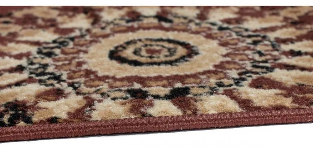 Kusový koberec PP Jamin hnědý atyp 100x150cm