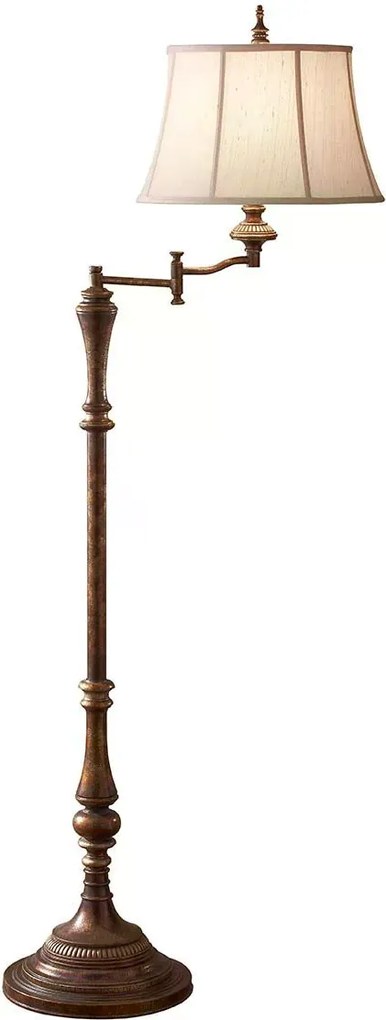 Stojací retro lampa Elstead GIBSON SWFL 1xE27 168 cm