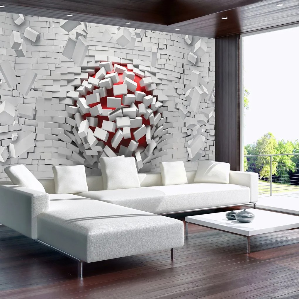 Fototapeta - Wall 3D (152,5x104 cm)