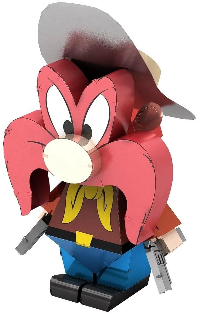 3d puzzle metal earth 3d puzzle looney tunes: yosemite sam