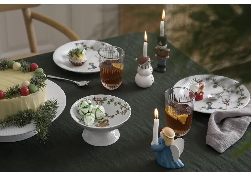 Bílá porcelánová mísa s vánočním motivem ø 16 cm Hammershøi Christmas – Kähler Design