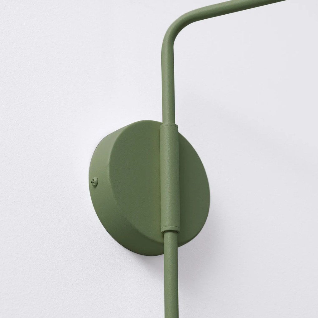 Sollux Lighting Nástěnné svítidlo NOX olivově zelené