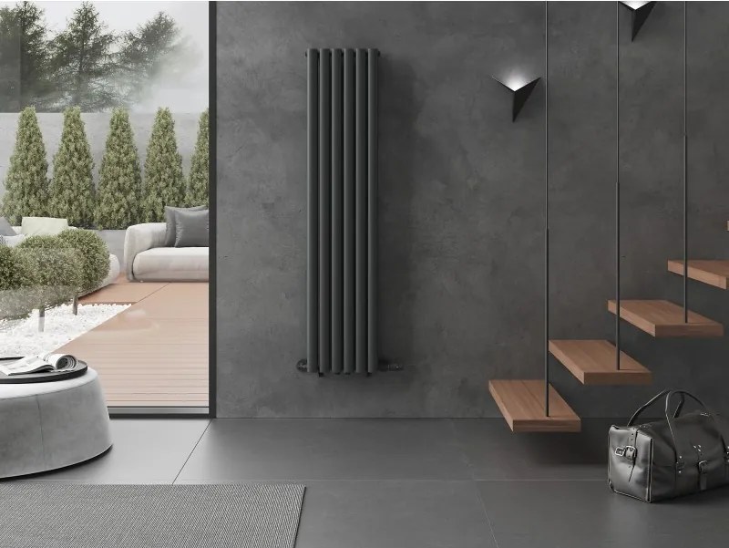 Mexen Dallas, topné těleso 1600x360 mm, 1039 W, antracitová, W214-1600-360-00-66