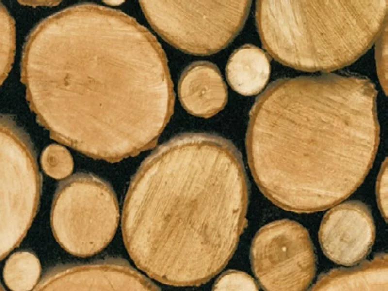 Samolepící tapeta dřevěná polena, špalky dřeva 11613, šířka 45 cm, metráž /  samolepicí fólie imitace dřevo Gekkofix | BIANO
