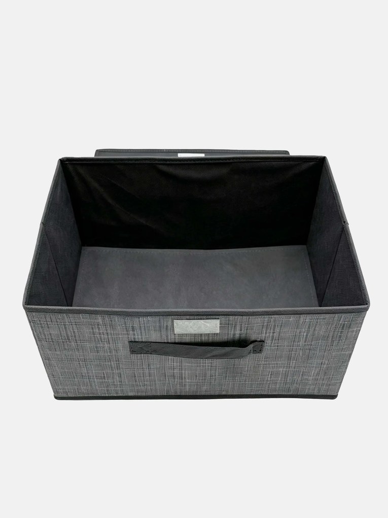 Sinsay - Skládací úložný box s rukojetí a víkem - šedá