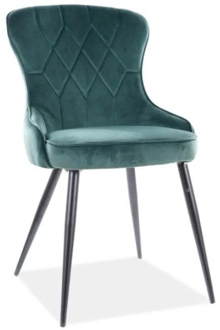LOPEZ Elegantní židle zelená