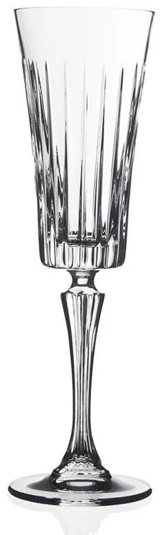 RCR TIMELESS SKLENICE NA ŠAMPAŇSKÉ 210ML SADA 6KS