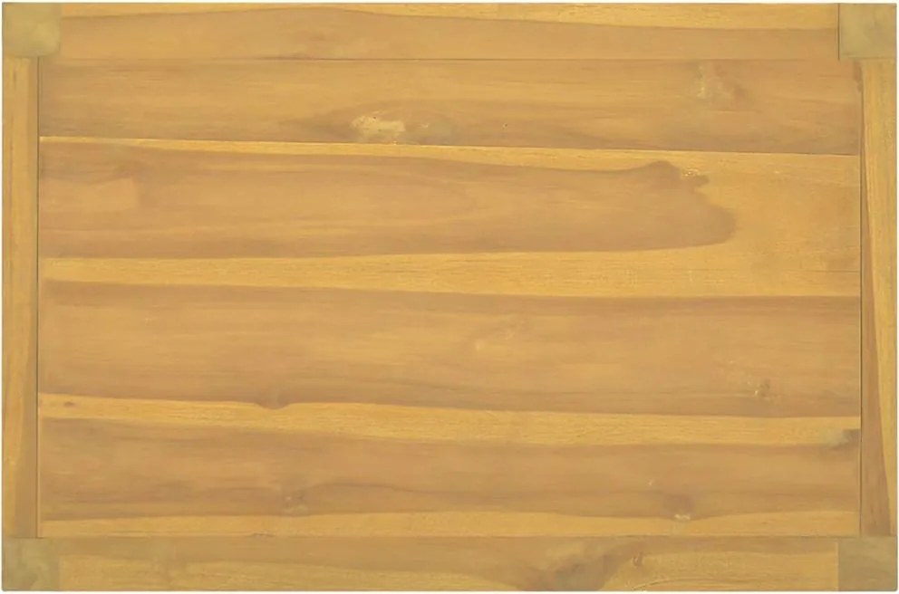 Koupelnová skříňka 60 x 40 x 75 cm masivní teakové dřevo 338249