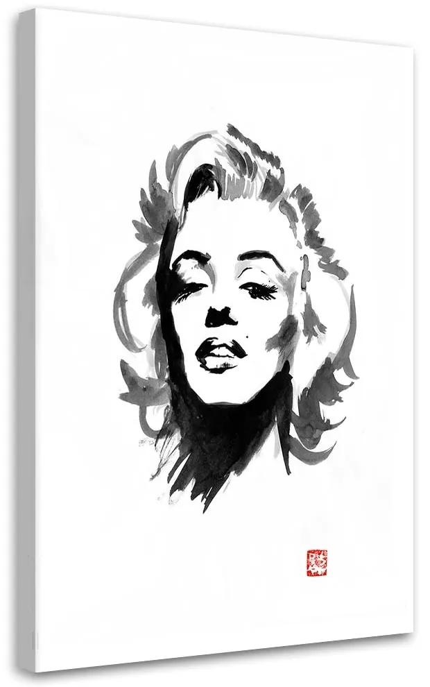 Gario Obraz na plátně Marilyn Monroe - Péchane Rozměry: 40 x 60 cm