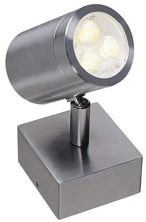 LA 233310 Jednoduché bodové svítidlo ASTINA, nástěnné svítidlo LED, nerezová ocel 316, LED 3 W, 3000K, IP44 - BIG WHITE