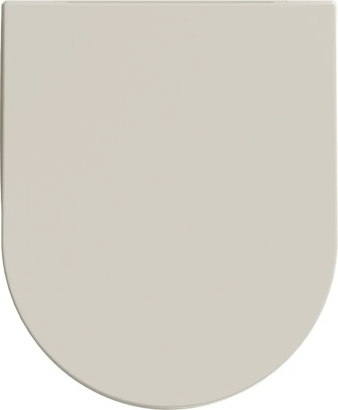 Isvea Isvea, INFINITY WC sedátko SLIM, Soft Close, Easy Take, Ivory, 40KF0532I-S