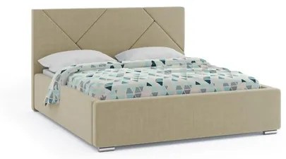 Čalouněná postel ANTIGO 180x200 cm Krémová