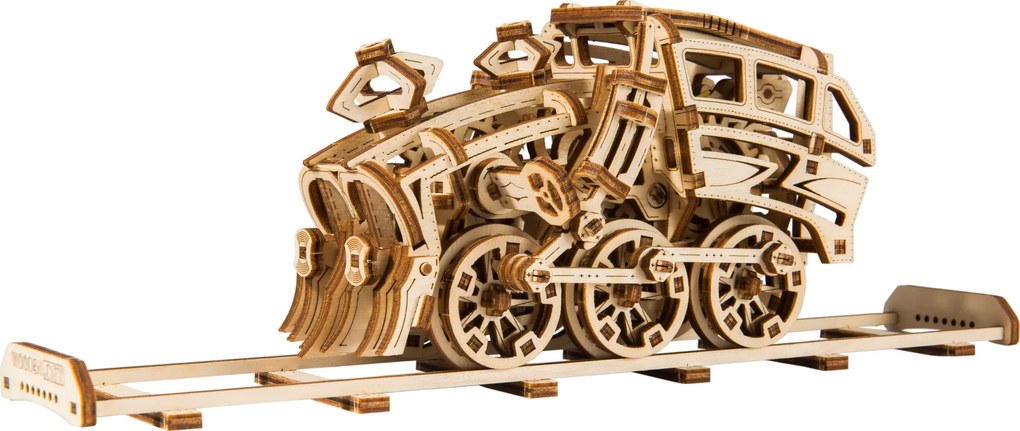 3d puzzle wooden city dream express s kolejemi 220 dílů
