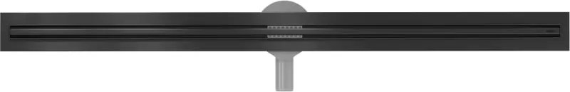 Mexen Flat 360° Slim otočný liniový odtok 110 cm, černý - 1741110