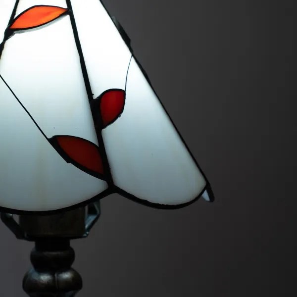 Brilagi - Tiffany vitrážová stolní lampa FOLIA 1xE27/60W/230V