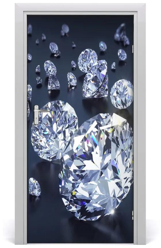 Fototapeta na dveře diamanty 85x205 cm