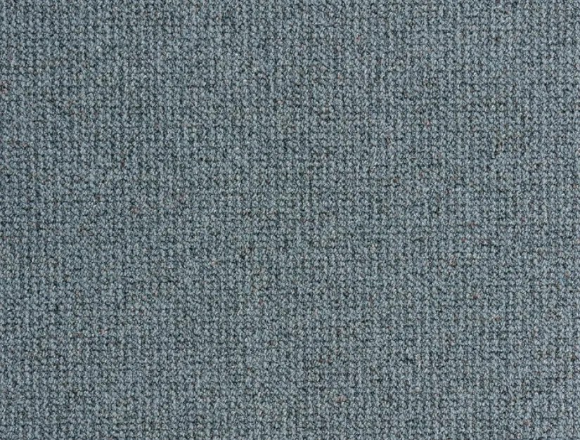 BALTA Metrážový koberec RE-TWEED 76 modrý BARVA: Modrá, ŠÍŘKA: 4 m, DRUH: smyčka