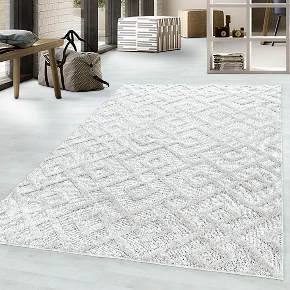 Ayyildiz Kusový koberec PISA 4708, Krémová Rozměr koberce: 120 x 170 cm