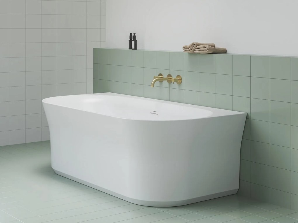 Ravak Vana Ypsilon Wall vana volně stojící ke stěně 178 x 86 cm snowwhite XC00100028