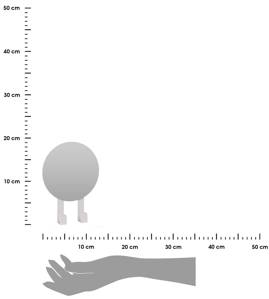 Zrcadlo s háčky Lekkie
