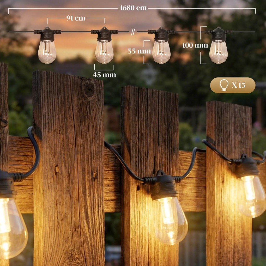Globe víla světla, RGBW závěs světla, IP44 vodotěsný pro vnitřní a venkovní dekorace