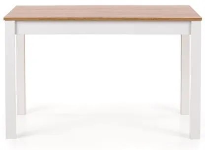 HALMAR KSAWERY jídelní stůl dub sonoma / bílý