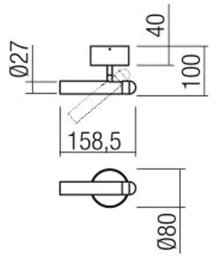 Redo 01-2178 stropní LED svítidlo Ferro pískově bílá, 4,5W, 3000K, 15cm