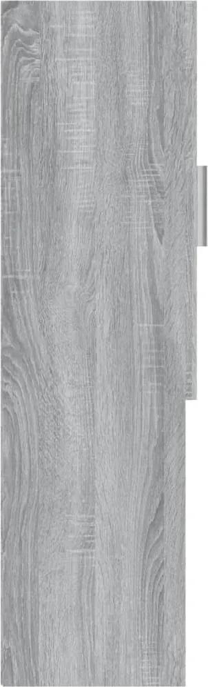 vidaXL Skříňka nad pračku 70,5 x 25,5 x 90 cm [815946] Barva: šedá sonoma
