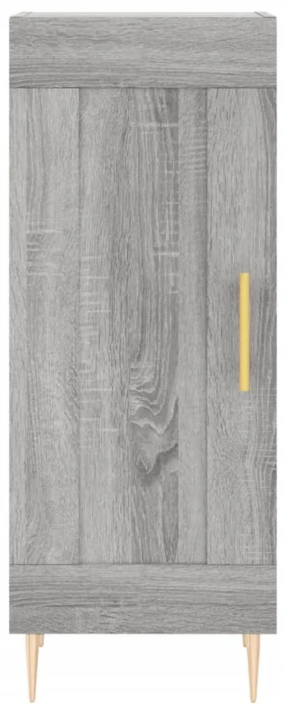 Skříň highboard šedá sonoma 34,5 x 34 x 180 cm kompozitní dřevo - Default Title