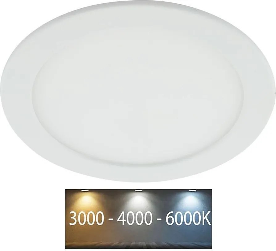 FK Technics | LED Koupelnové podhledové svítidlo LED/18W/230V s přepínačem barevné teploty IP44 | FK0154