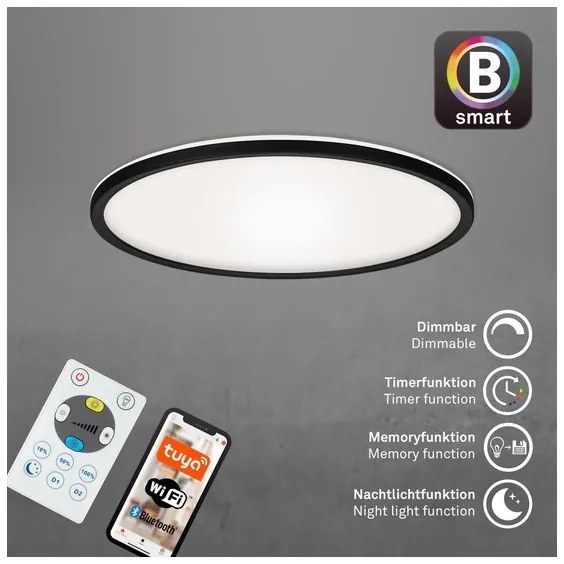 Briloner 7059-015 - LED Stmívatelné svítidlo SLIM LED/22W/230V Wi-Fi Tuya + DO