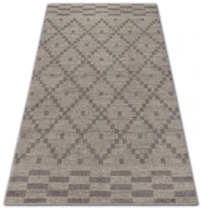 Koberec SOFT 8047  krém/světle hnědý