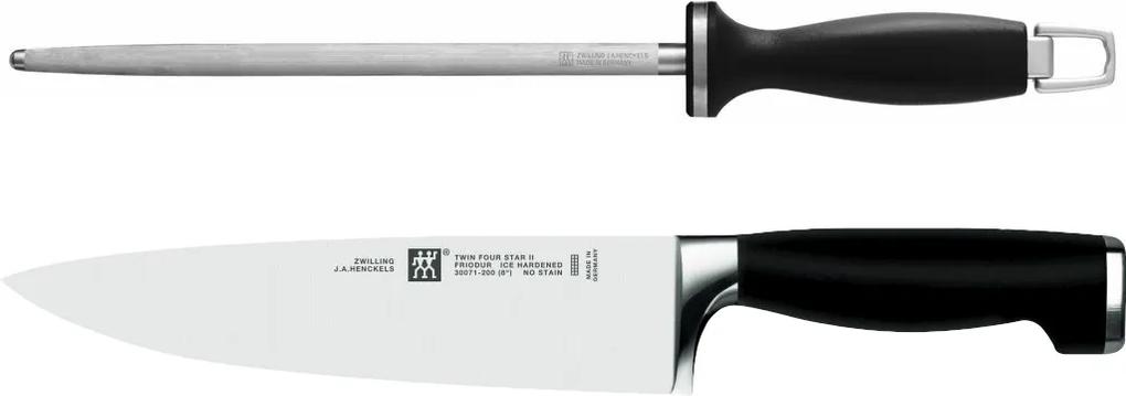 Kuchařský nůž 20 cm Twin Four Star II + ocílka, Zwilling