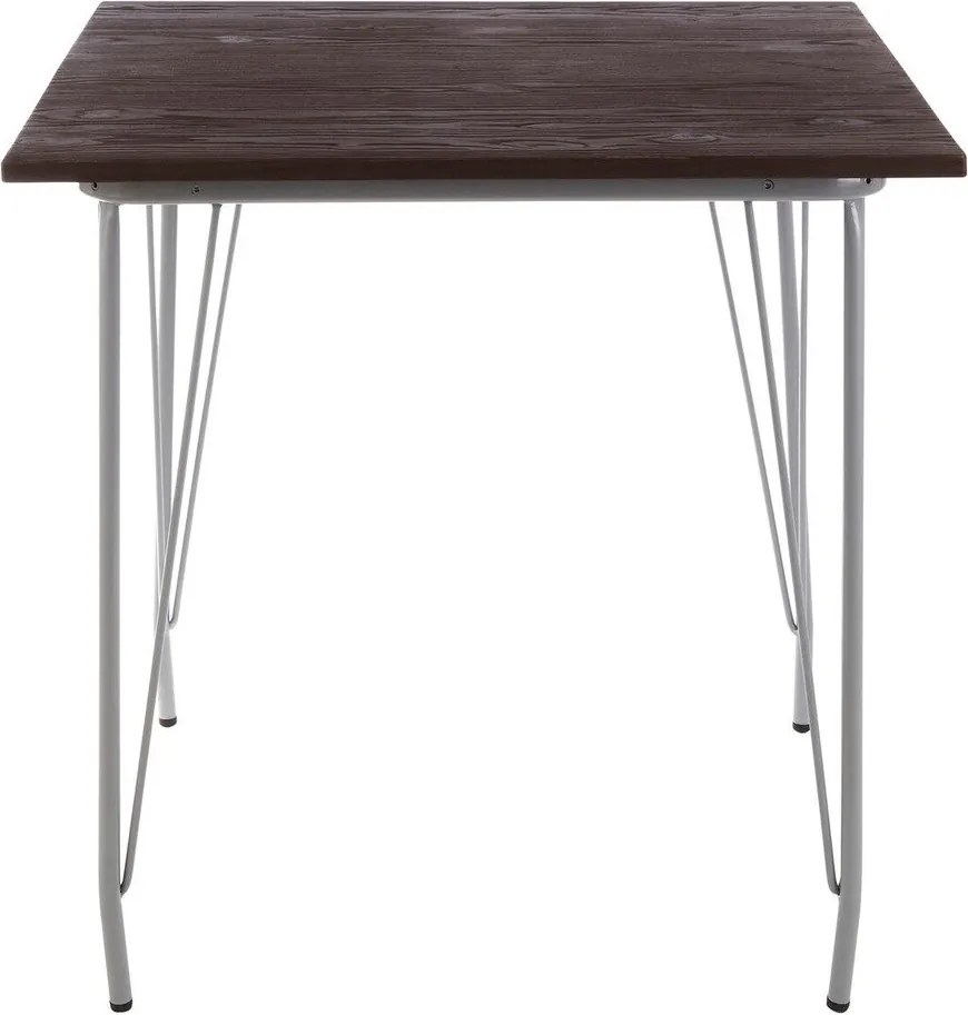 Jídelní stůl z jilmového dřeva ø 80 cm District – Premier Housewares