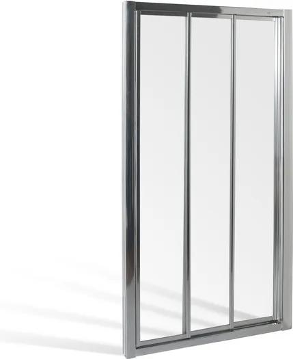 ROSS - ROSS COMFORT posuvné sprchové dveře 100cm Bezpečnostní sklo-povrchová úprava skla WATER FILM ROSS COMFORT 448-1000000-00-02