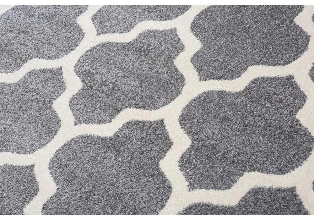 Kusový koberec Berda šedý atyp 120x500cm