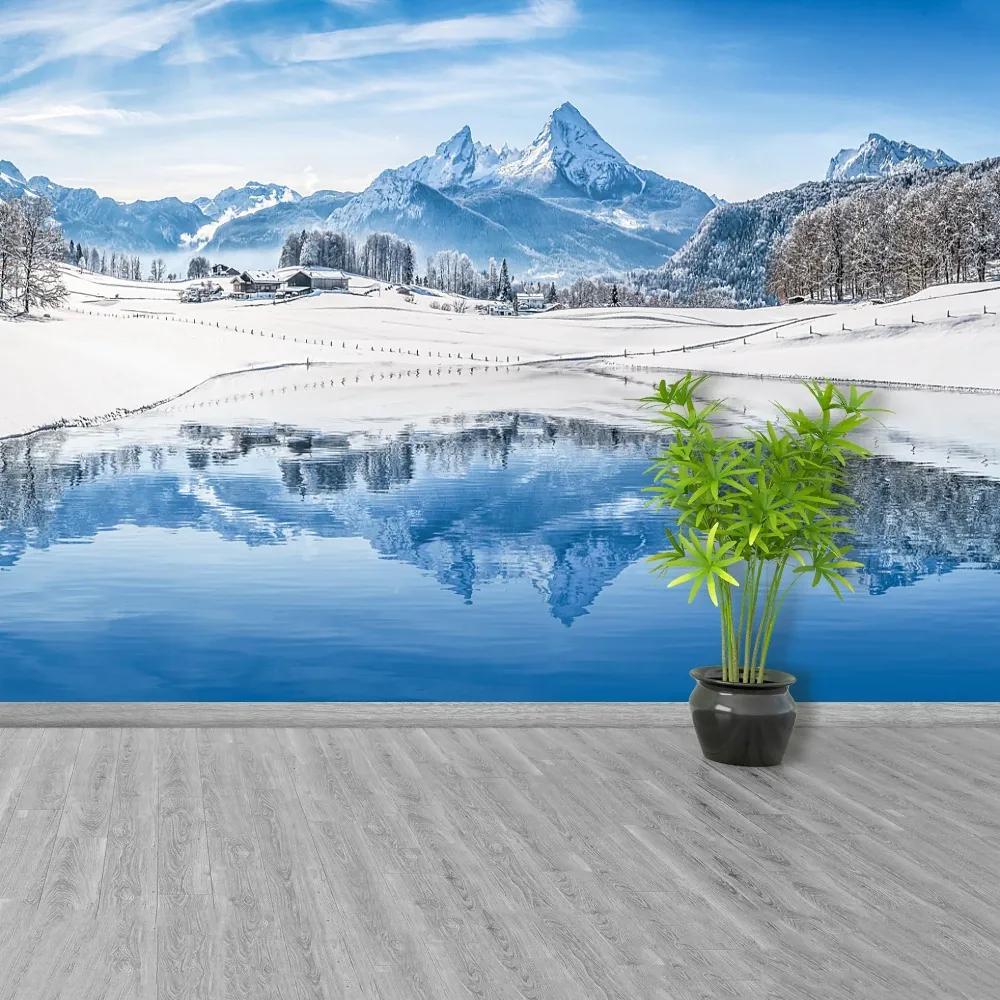 Fototapeta Zimní Alpy