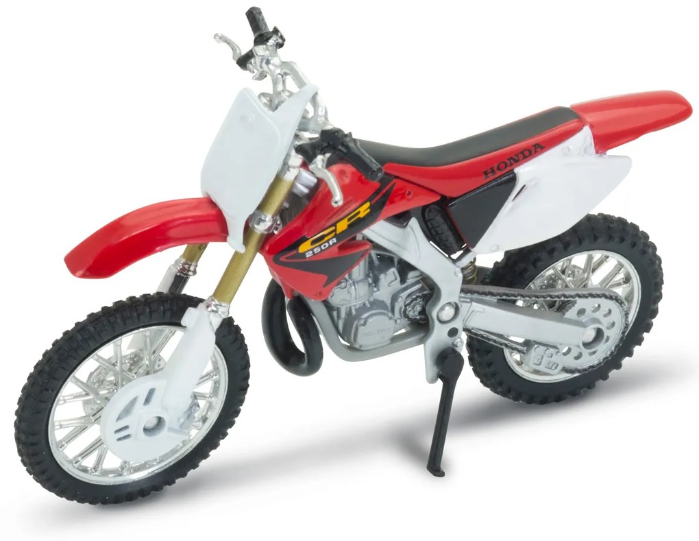Welly Motorka Honda CR250R 1:18 červená