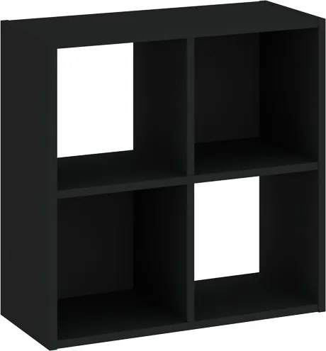 Regál Sinde 2x2, černá