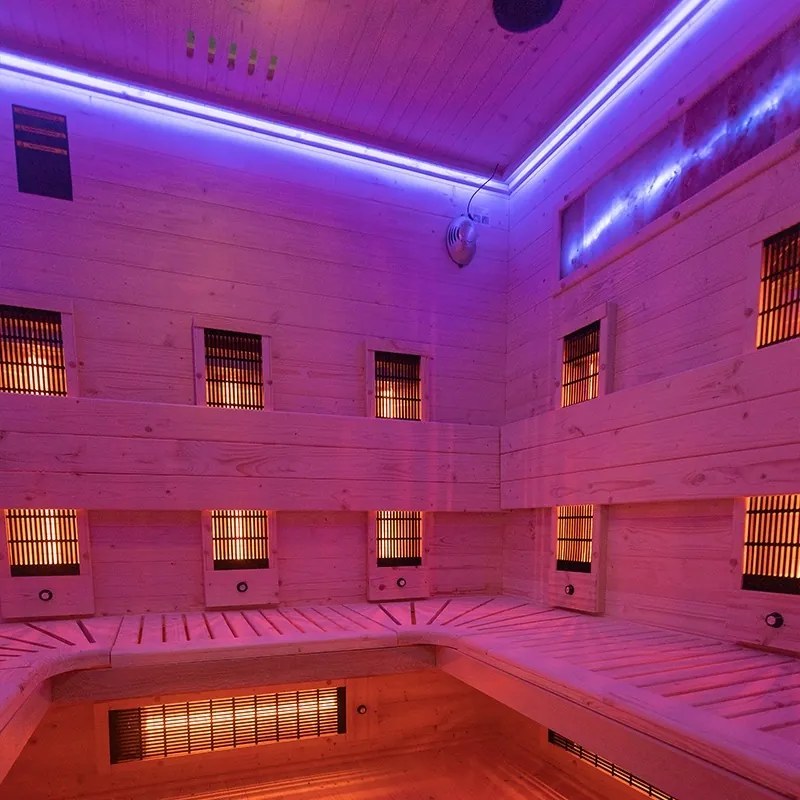 BPS-koupelny Infrasauna Relax HYD-6714 180x150, 3-4 osoby