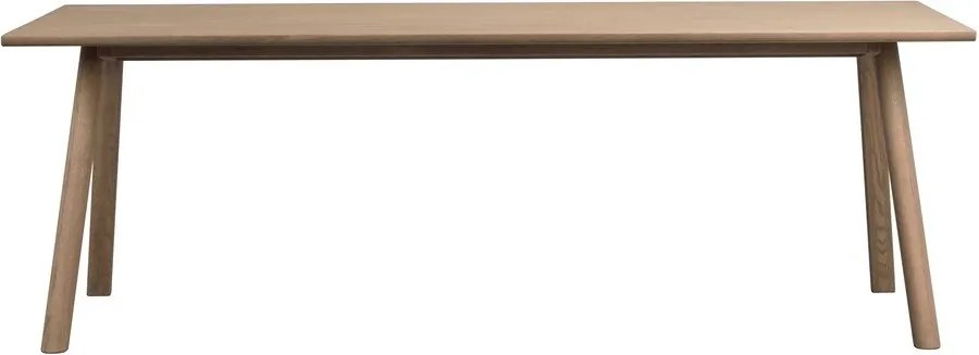 Rozkládací jídelní stůl z dubového dřeva 95x220 cm Clapperton – Rowico