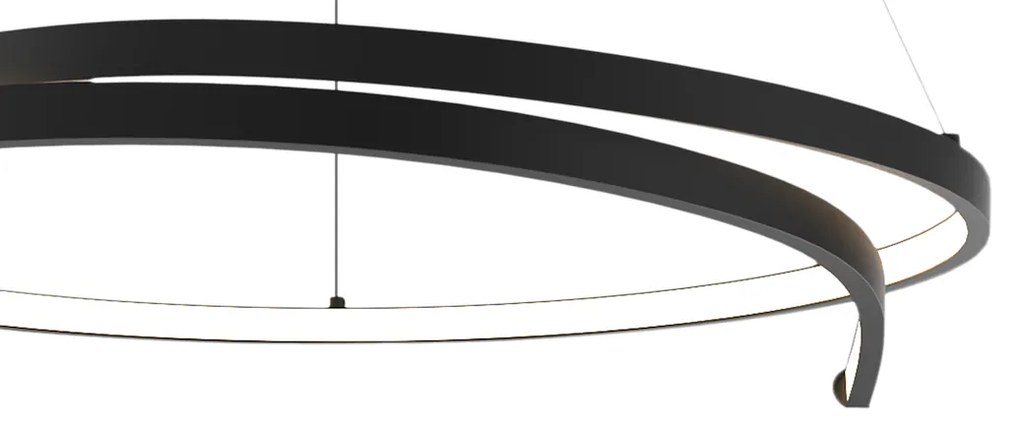 Závěsné LED svítidlo Lorenzo, 1x LED 35w, 4000k, b