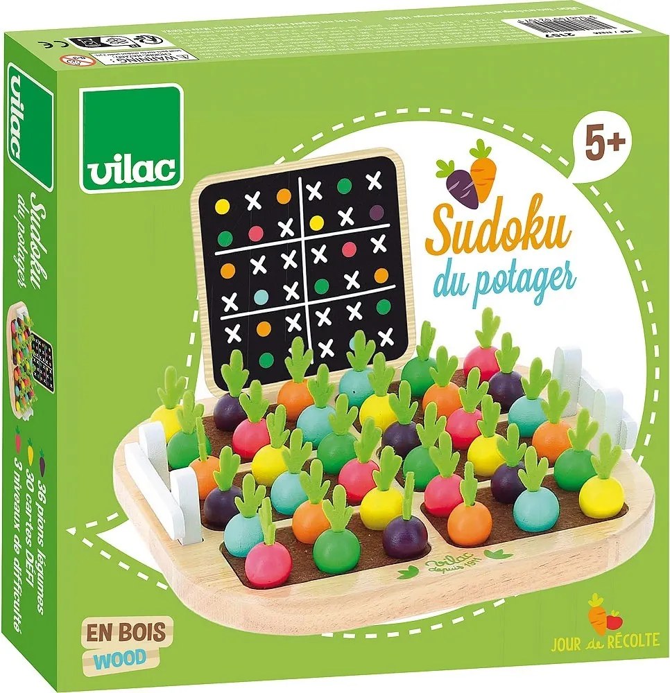 Zeleninové sudoku Vilac