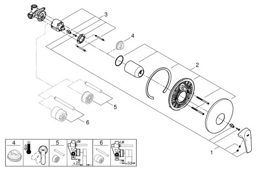GROHE 29116000 - Sprchová baterie START FLOW lesklý chrom