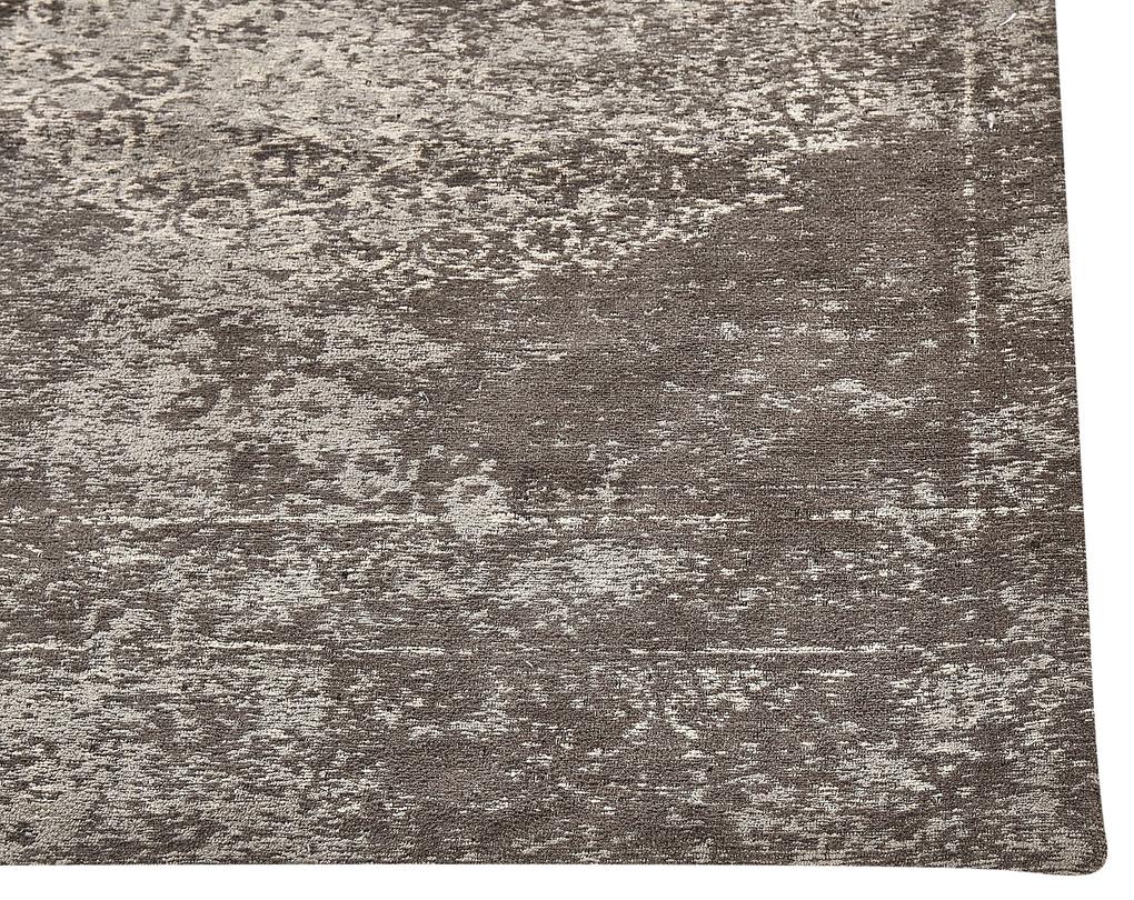 Koberec 60 x 180 cm tmavě šedý BEYKOZ Beliani