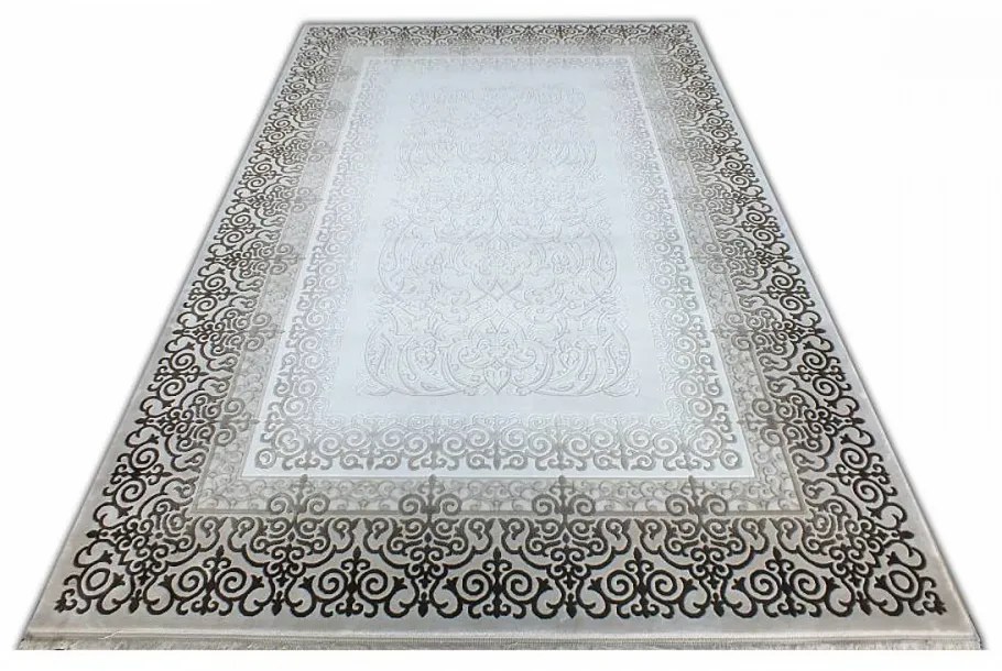 Luxusní kusový koberec akryl Satish krémový, Velikosti 200x290cm