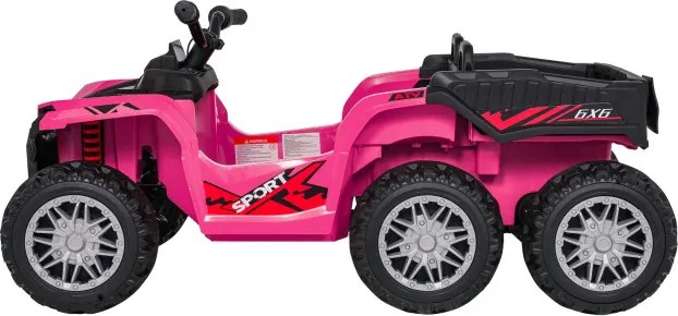 Elektrická čtyřkolka Quad Sport TX 4×4 růžová