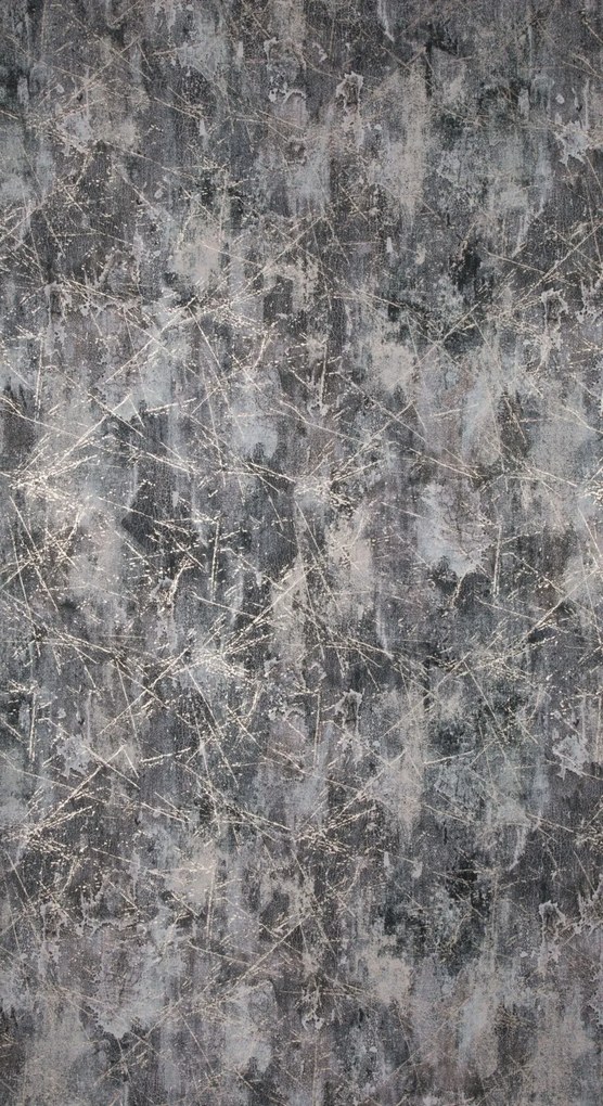 ZATEMŇOVACÍ ZÁVĚS NA KROUŽCÍCH ESTER 140X250 CM VZOROVANÁ